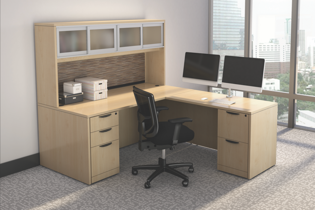 L Desk Packages - Mark Downs Office Furniture - Baltimore, Maryland